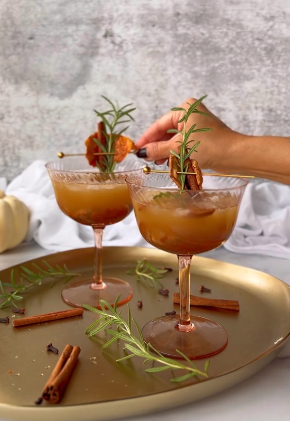 Orchard Fizz Cocktail / Mocktail - RIND Snacks