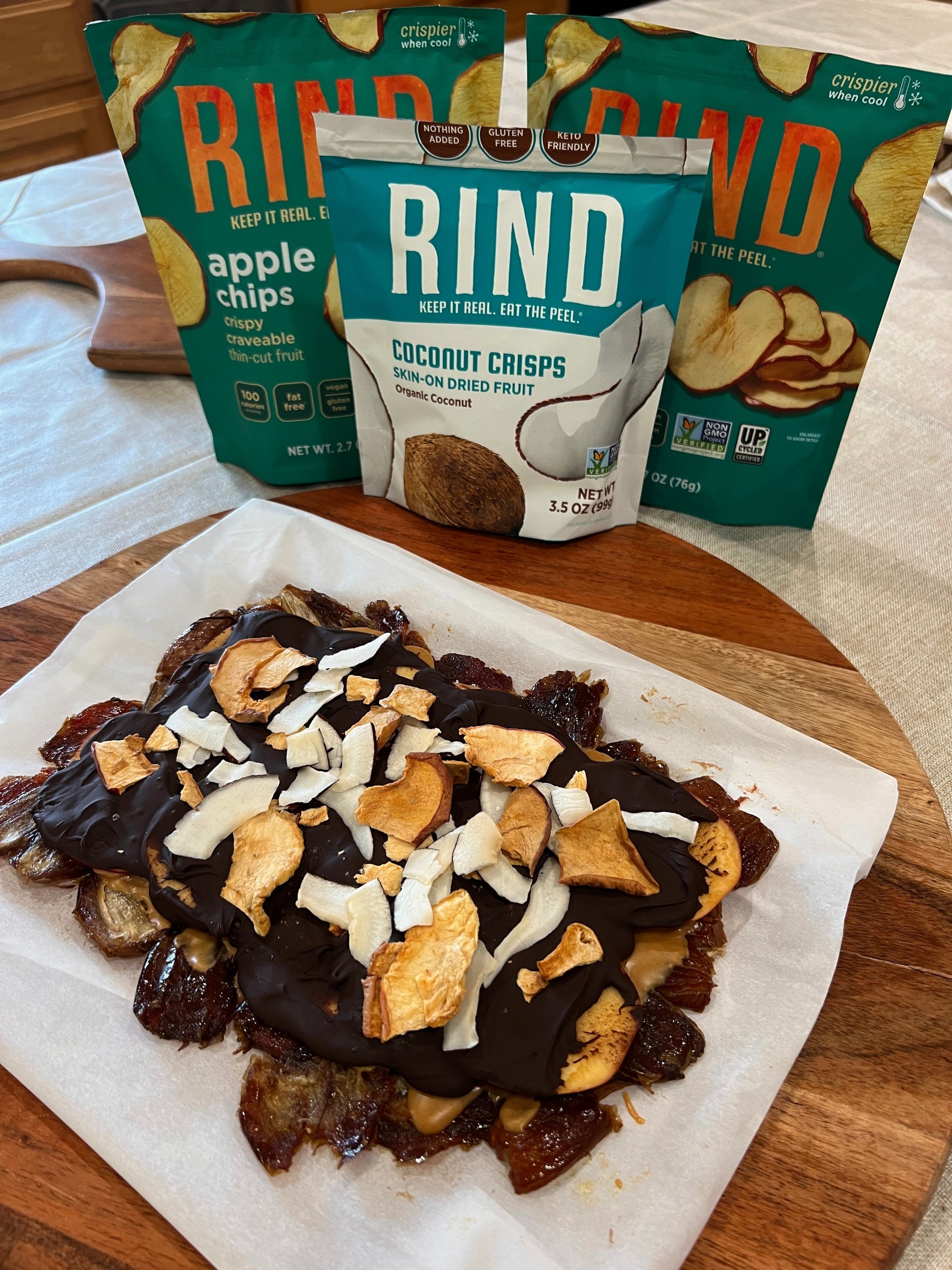 Apple Date Bark - RIND Snacks